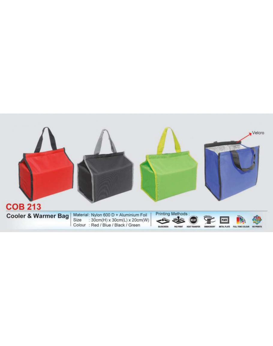 [Cooler & Warmer Bag] Cooler & Warmer Bag - COB213
